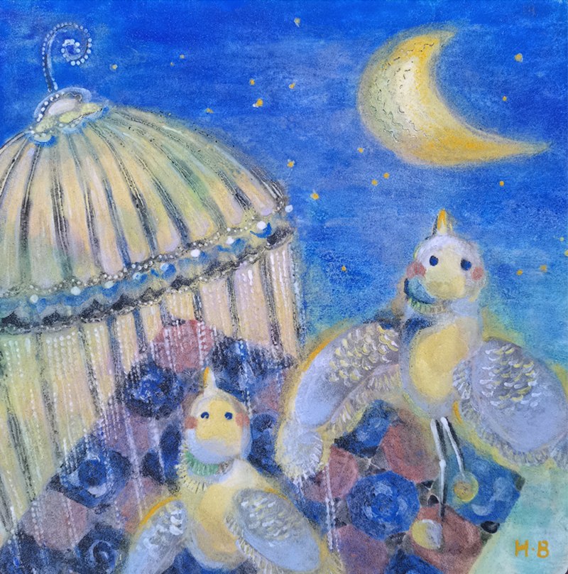 Mindscapes in Verse: Hongbao's Mineral Pigment Paintings Exhibition - 广东美术馆