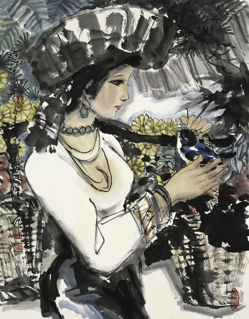 Sharing Joy-Hong Zhihuang's Chinese Painting Exhibition - 广东美术馆